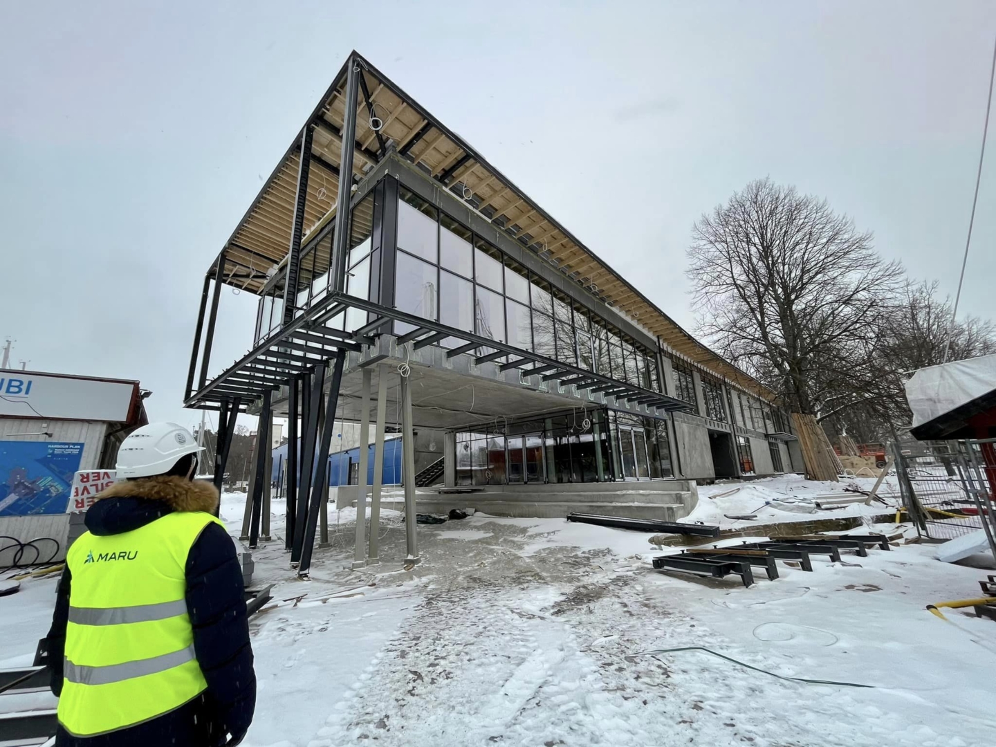 Jahtklubi sadamahoone ehitus - Maru